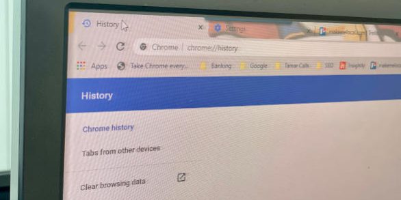 How to delete your browser history | Make Me Local ™️